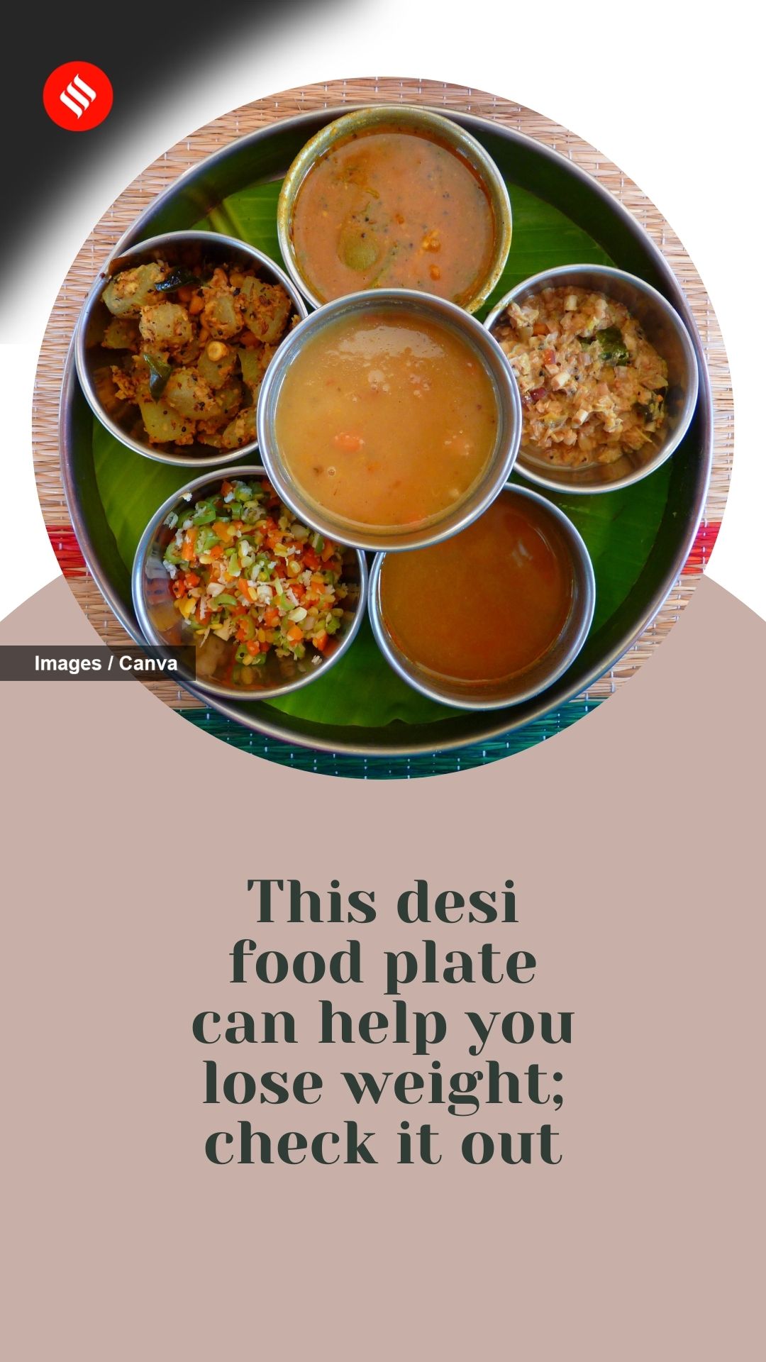 This desi food plate can help you lose weight; check it out | The ...