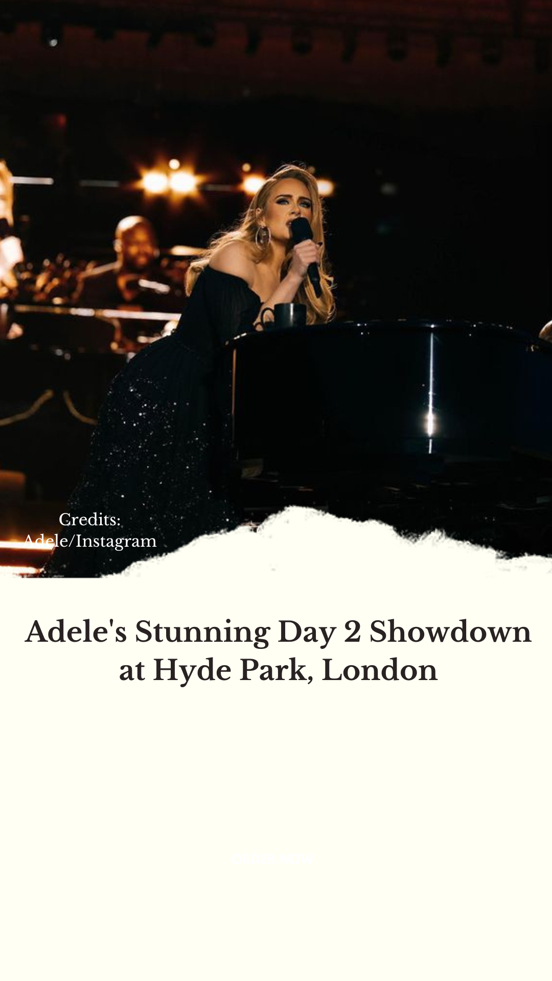 Adele’s Stunning Day 2 Showdown at Hyde Park, London | The Indian Express
