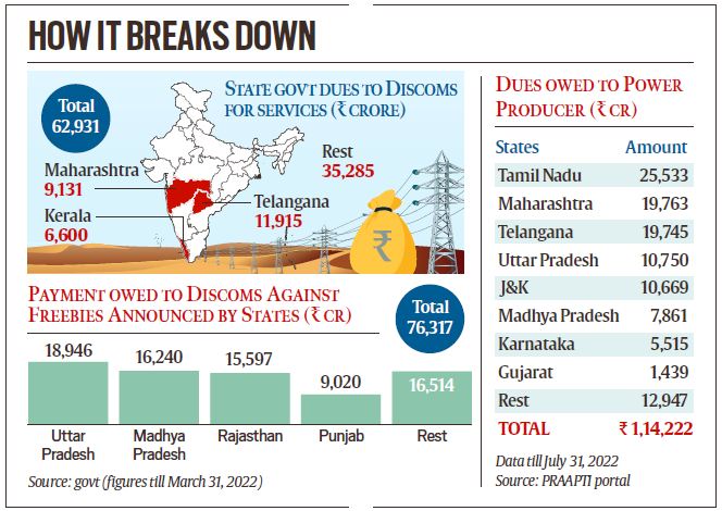 Promise now, pay later ails power sector | Business News - The Indian ...