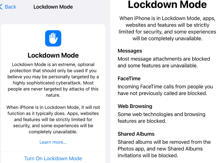 iOS 16 tips, tricks to try: ‘Lockdown Mode’ for extra privacy to hang up a call using Siri ...