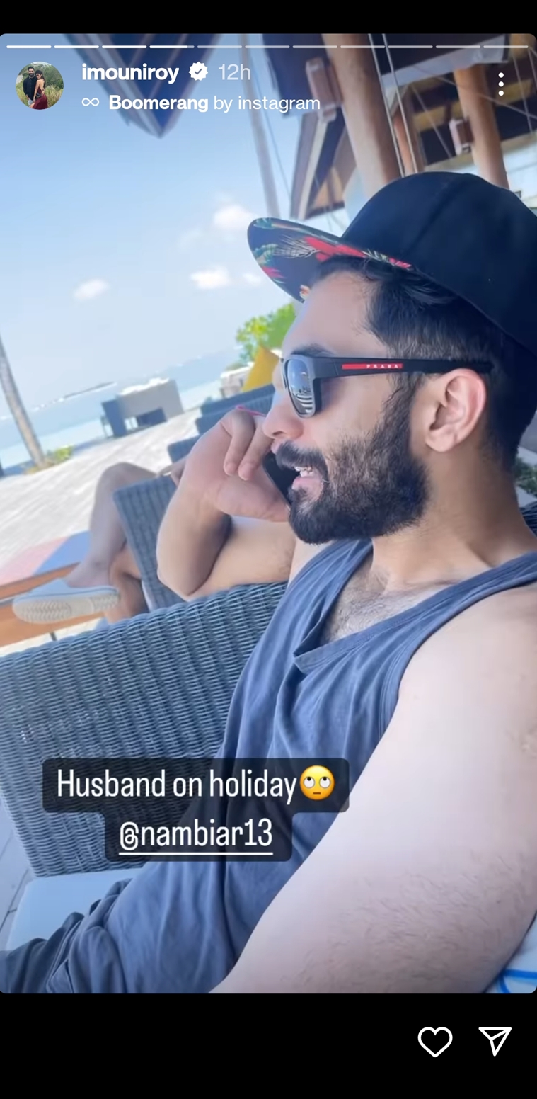 Inside Mouni Roy’s fun and stylish family vacation in Maldives | Life-style News - The Indian ...