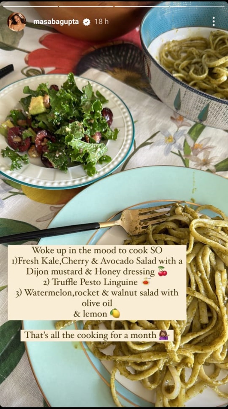 When Masaba Gupta donned her chef’s hat and cooked a scrumptious ...