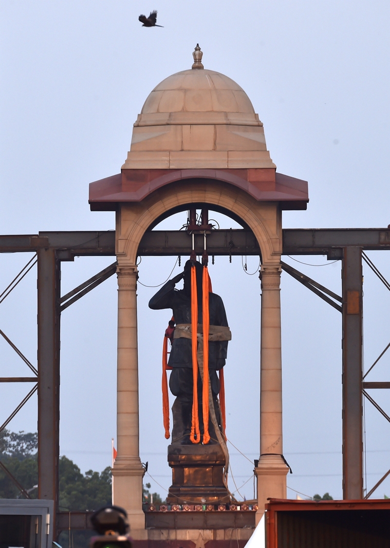 Grand statue of Netaji: 26,000 man hours to carve it from monolithic ...