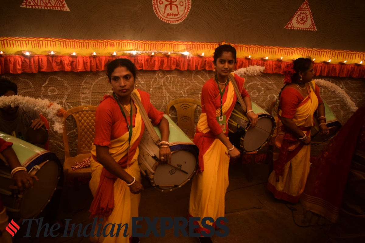 Durga Puja: Women take up mantle of worshipping, playing ‘dhaak’ in ...