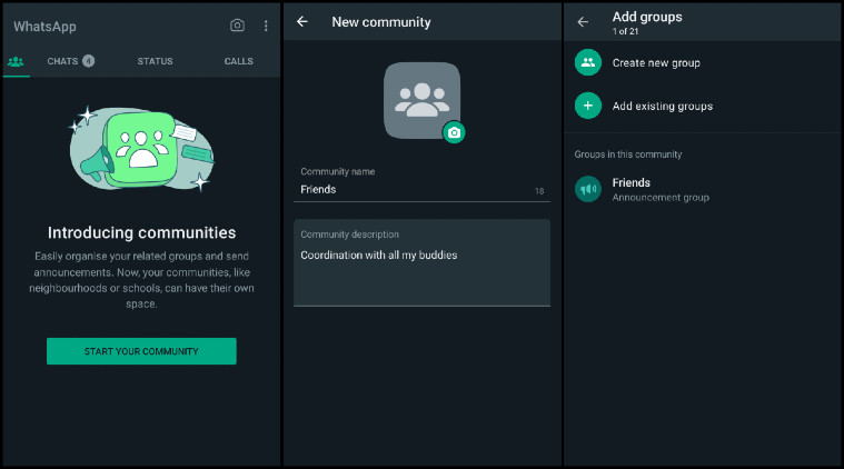 How to create and use communities on WhatsApp