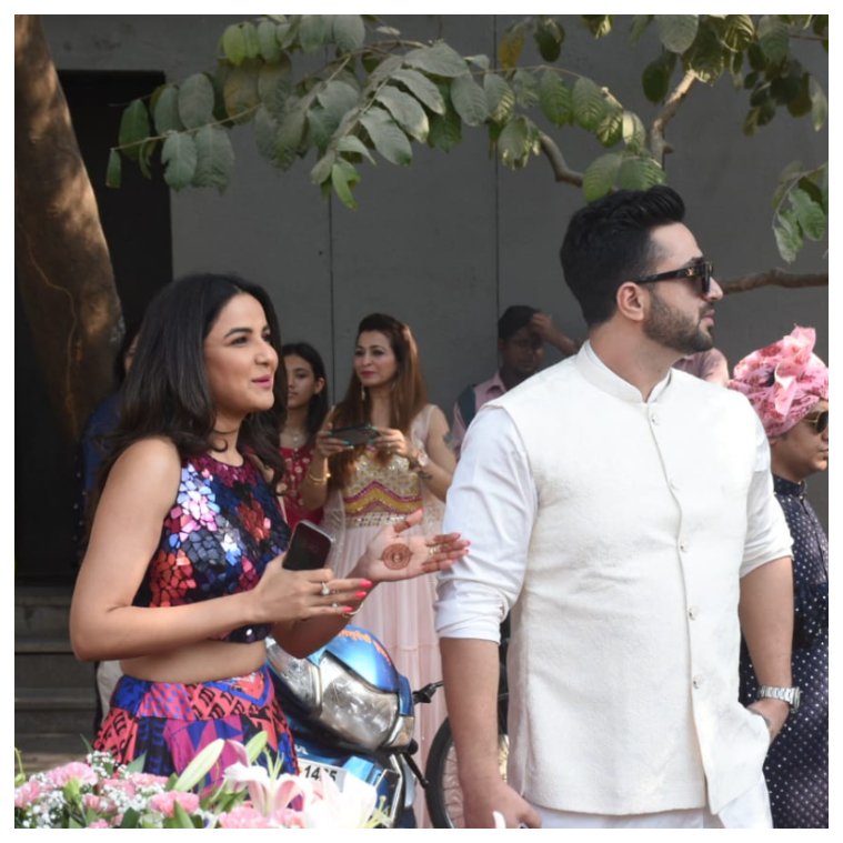 Aly Goni, Jasmin Bhasin, Hina Khan attend Kaushal Joshi and Heena Lad’s wedding, see photos ...