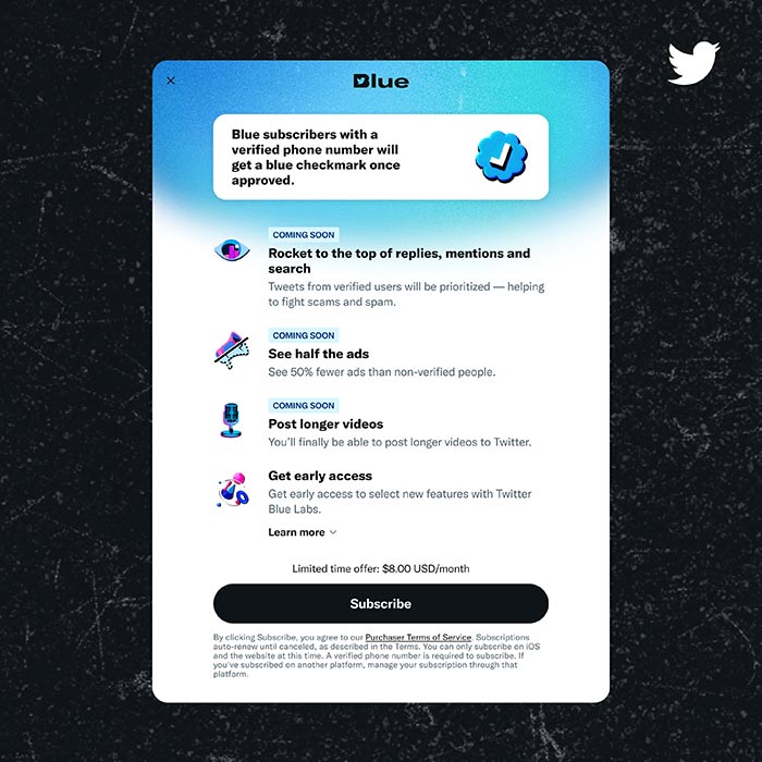 Twitter Blue launches on web, Twitter Blue for Business to bring ‘gold ...