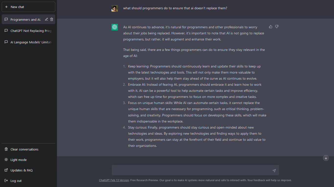 We asked ChatGPT if it will replace content creators and programmers: This is what the chatbot ...