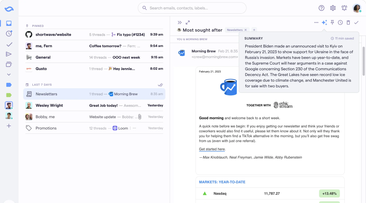 Use this ChatGPT-powered tool to summarise your lengthy email threads ...