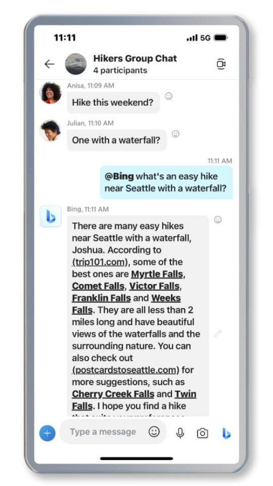 Microsoft launches new Bing AI chatbot for SwiftKey keyboard and Skype | Technology News - The ...