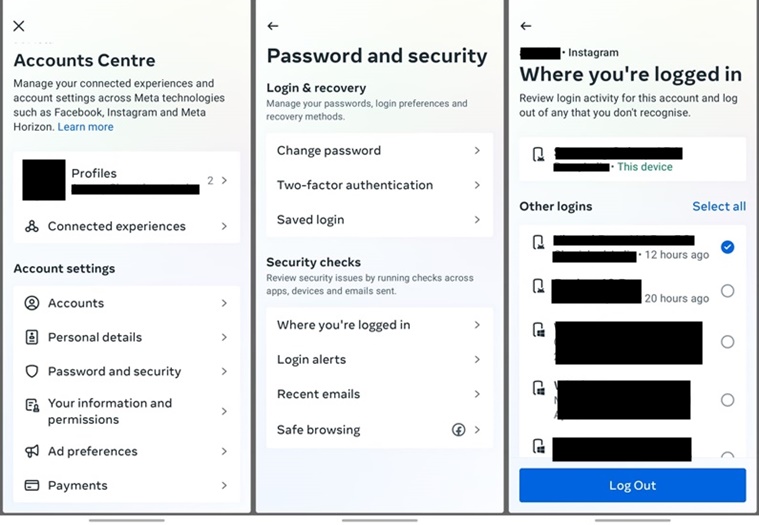 Protect your Instagram from hackers: How to remove logins from ...