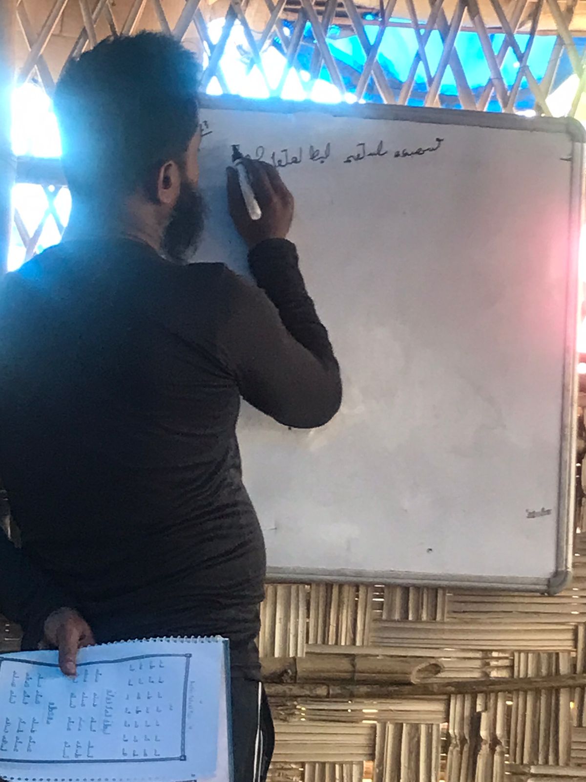 How a Whatsapp group helps refugees learn Rohingya language script ...