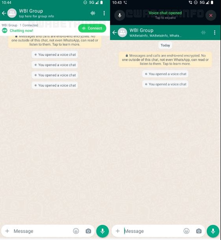 WhatsApp rolling out Discord like group voice chats feature: Here’s how ...