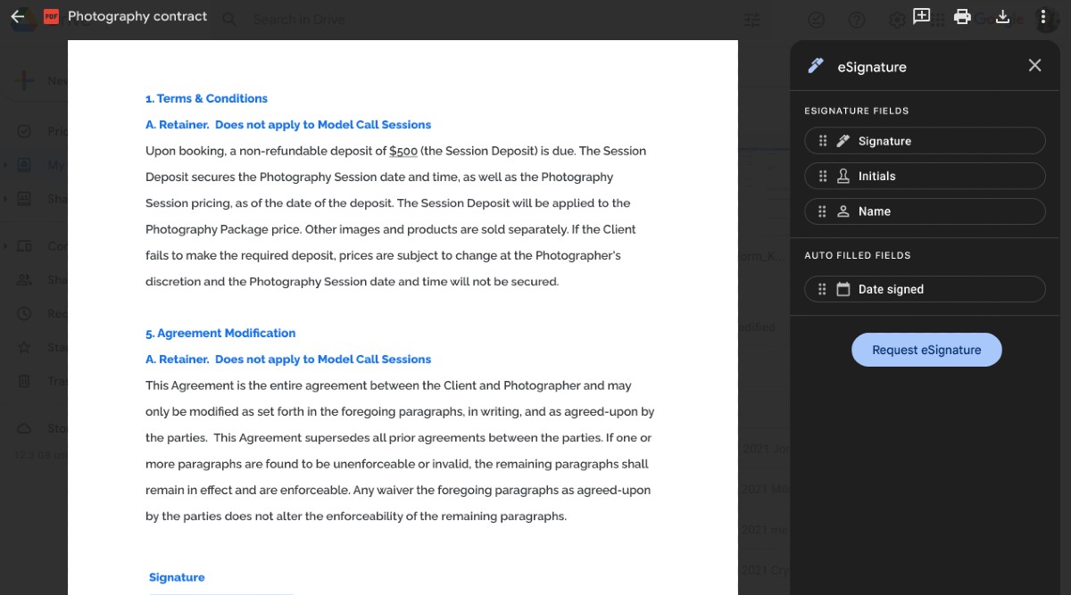 How to add or request eSignature on Google Docs | Technology News - The Indian Express