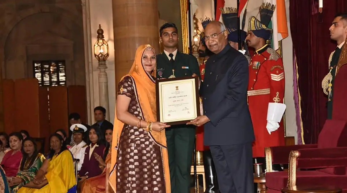 Who is master artisan Ruma Devi from Rajasthan?