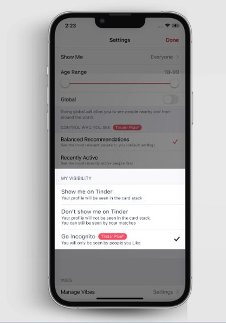 Tinder introduces 'Incognito Mode': Here's how to enable it