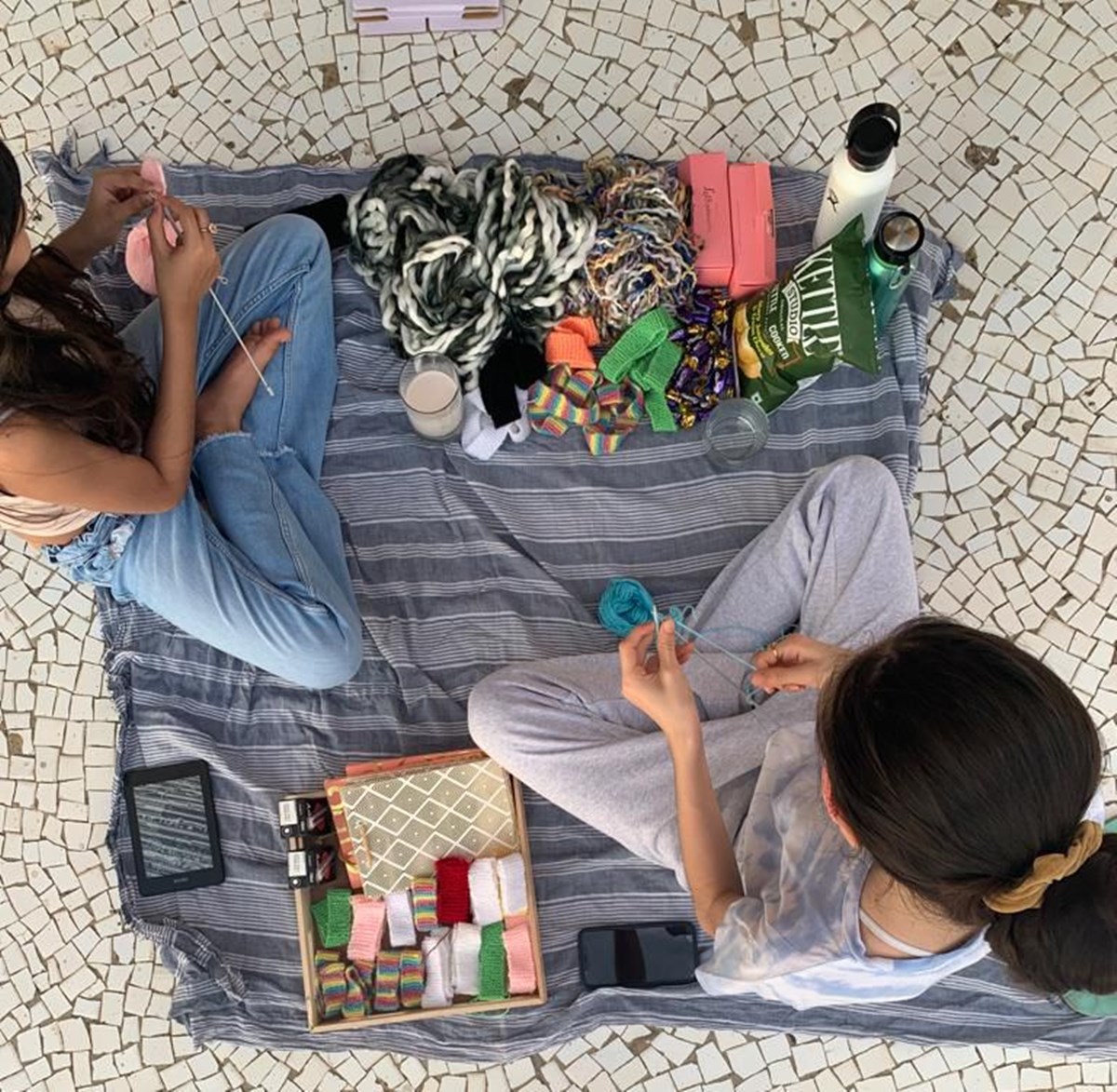 Knitting their way through glory, these two young girls win the IB ...