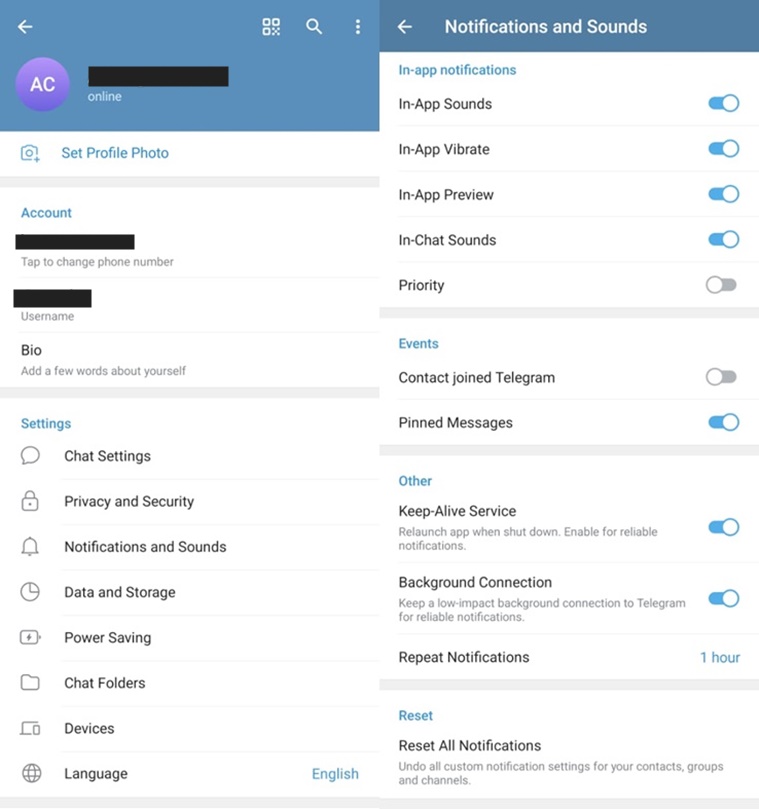 How to disable 'Contact joined Telegram' notifications in 3 steps