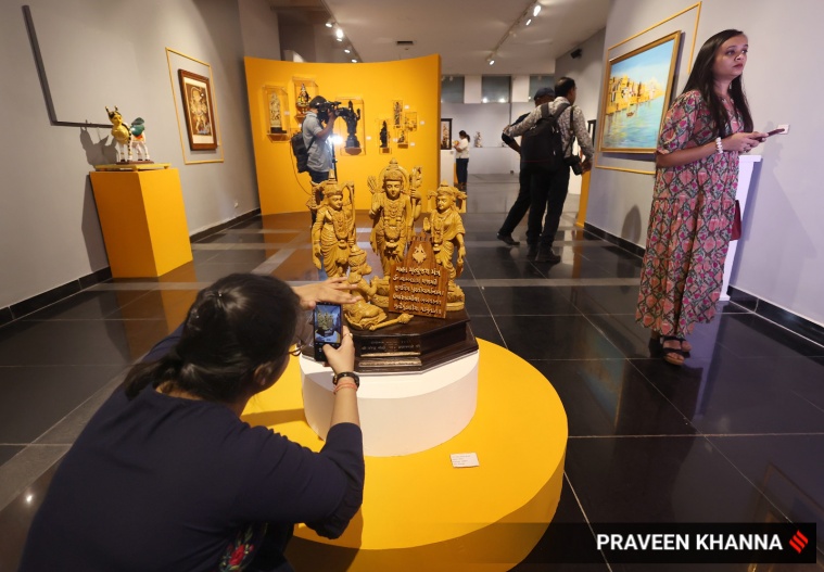 Paresh Maity’s enormous canvas, among 900 gifts received by PM up for e ...