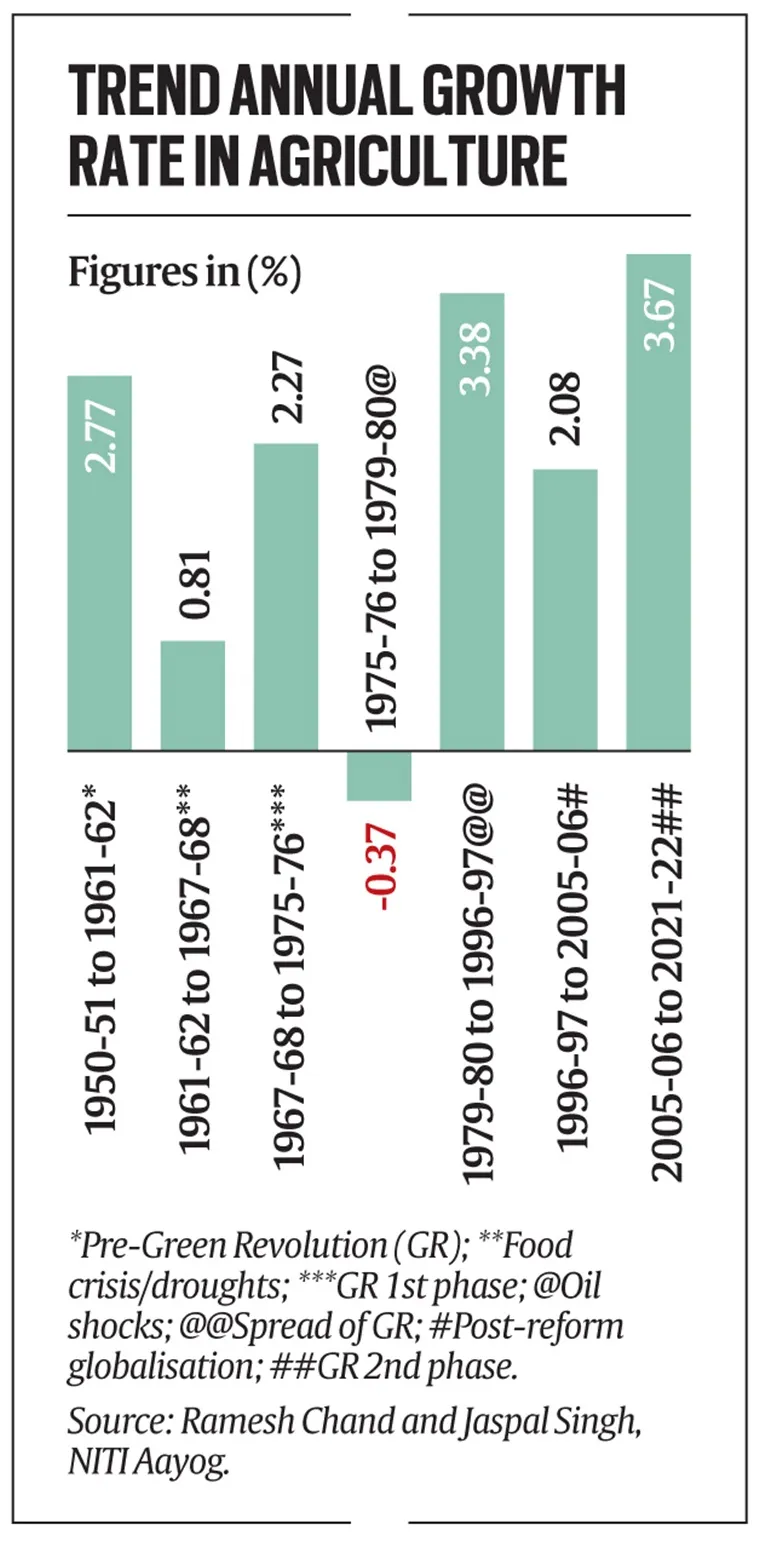 Producing more from less: How Indian agriculture has grown with limited ...