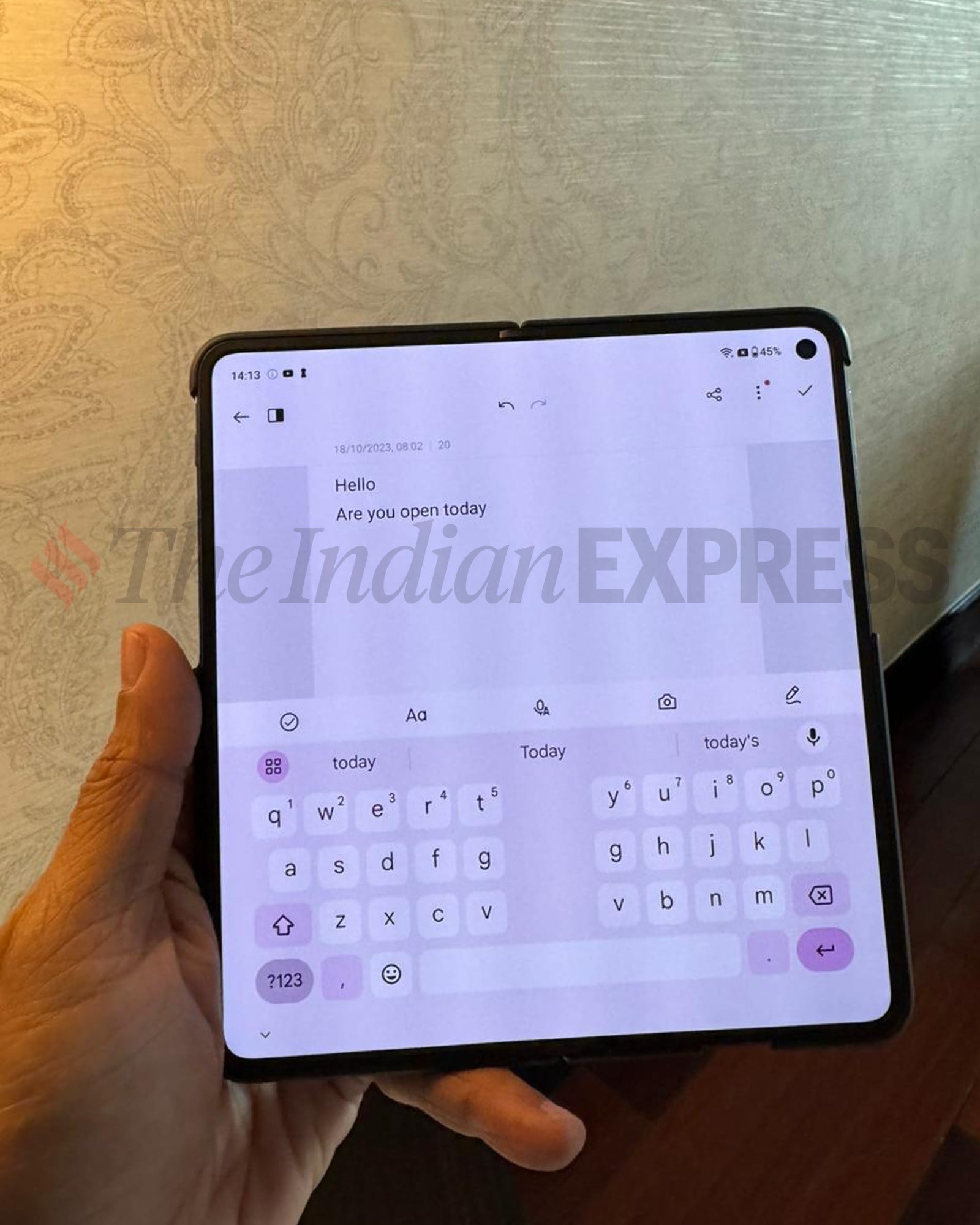 OnePlus Open supports stylus on both inner and outer displays