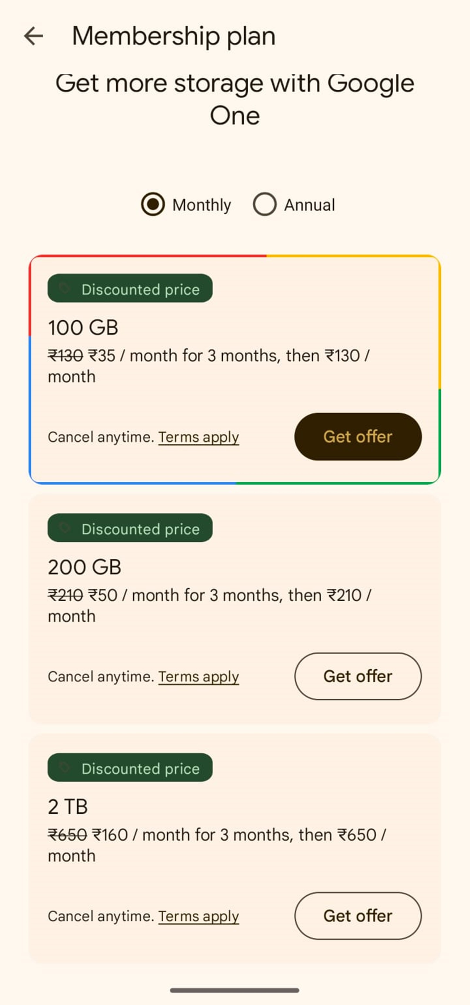 Google One Basic plan at Rs 100 for 3 months: Here’s how to get it ...