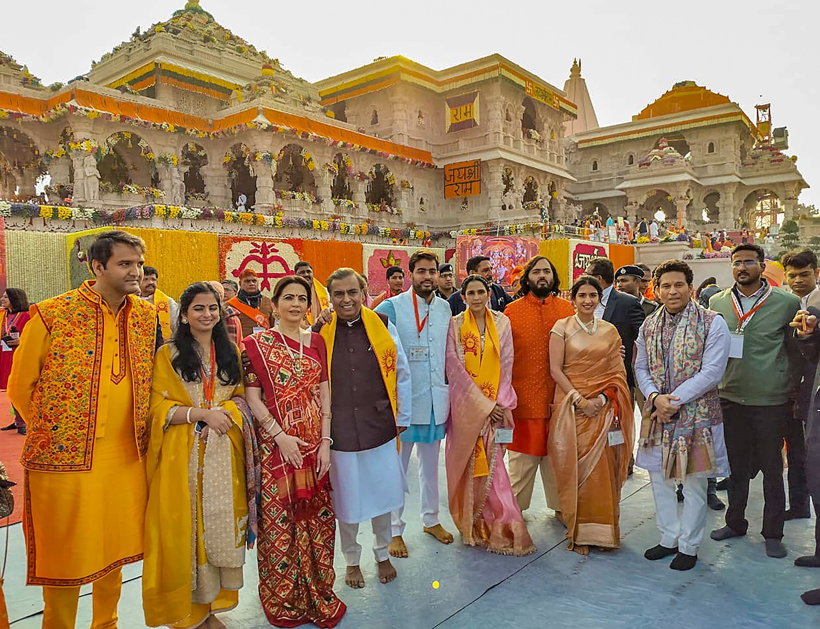 Ram Mandir ‘Pran Pratishtha’ ceremony concludes: Check out visuals from Ayodhya | India News ...