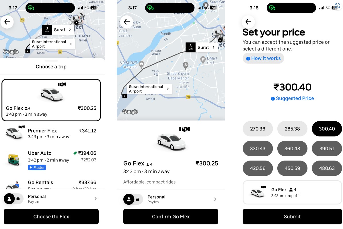 Uber expands its flexible pricing model to 12 cities in India ...