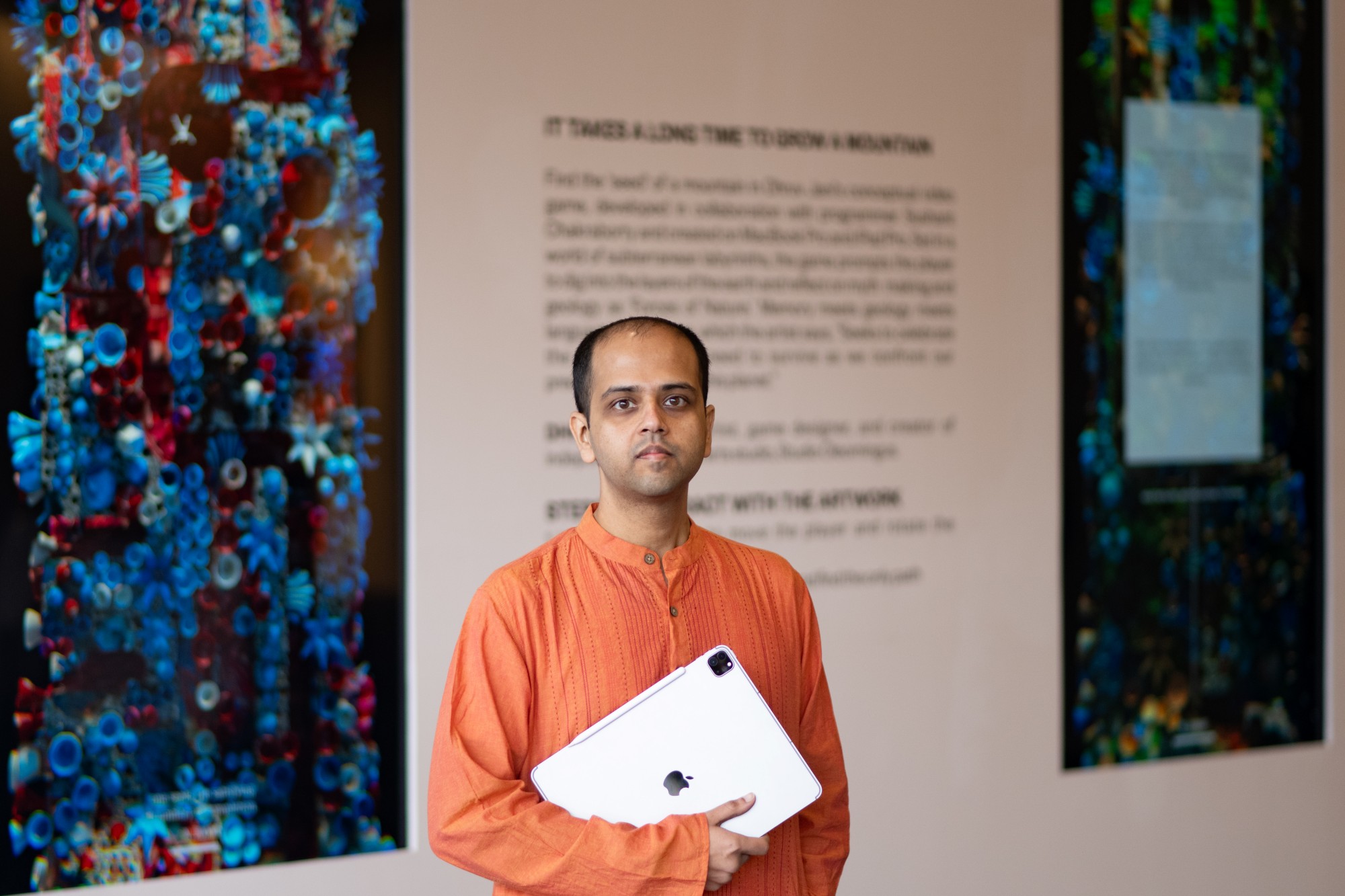 Artwork made using iPads, MacBooks make a splash at India Art Fair 2024 ...