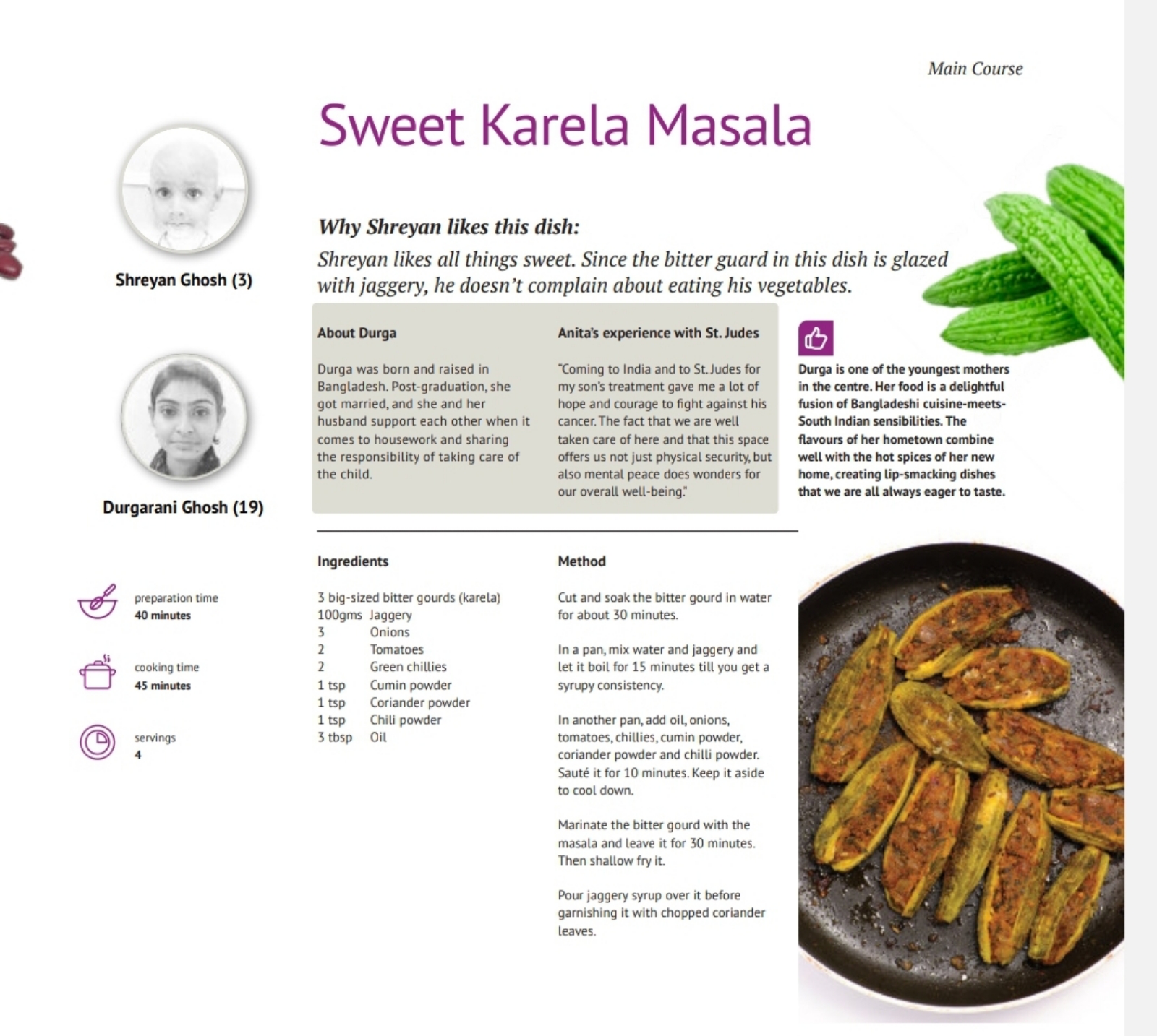 Love that makes bitter gourd sweet: As kids fight cancer, 21 parents ...