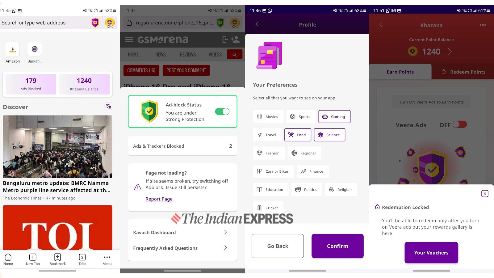 Veera browser review: A made-in-India browser that rewards you for ...