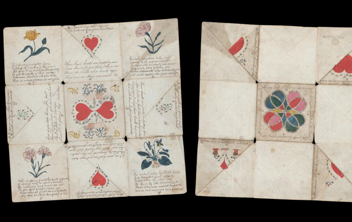 Show your love with a Victorian puzzle purse for Valentine’s Day