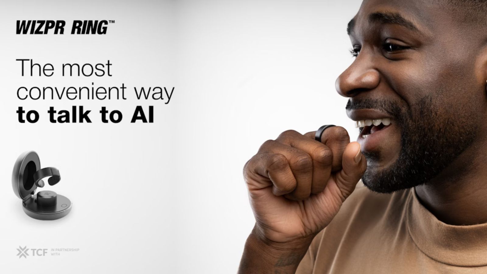 WIZPR Ring, the AI-powered smart ring with voice activation ...