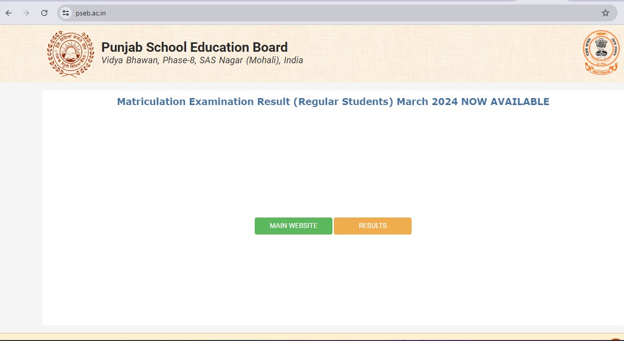 PSEB Results 2024 (Out): Website to download Punjab board matric ...
