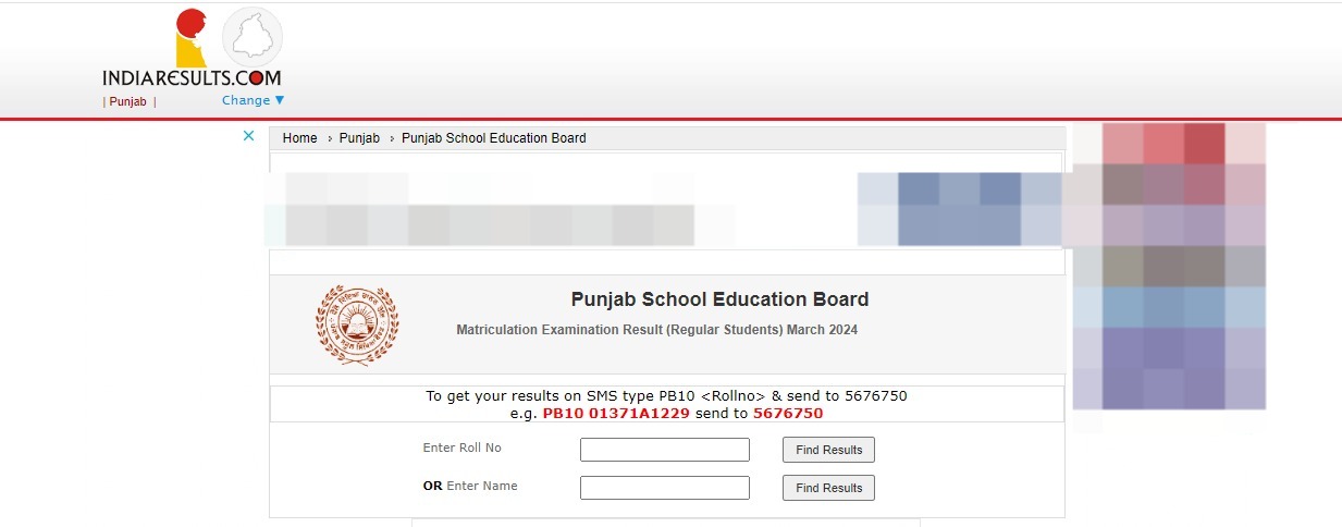 PSEB Results 2024 (Out): Website to download Punjab board matric ...