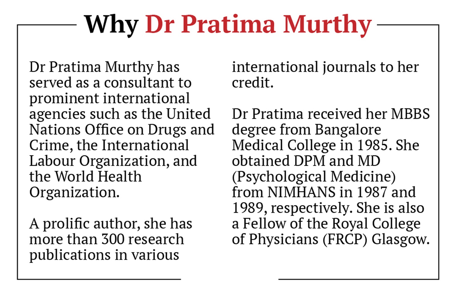 AI could be used to identify suicidal behaviour: Dr Pratima Murthy, Director, NIMHANS ...