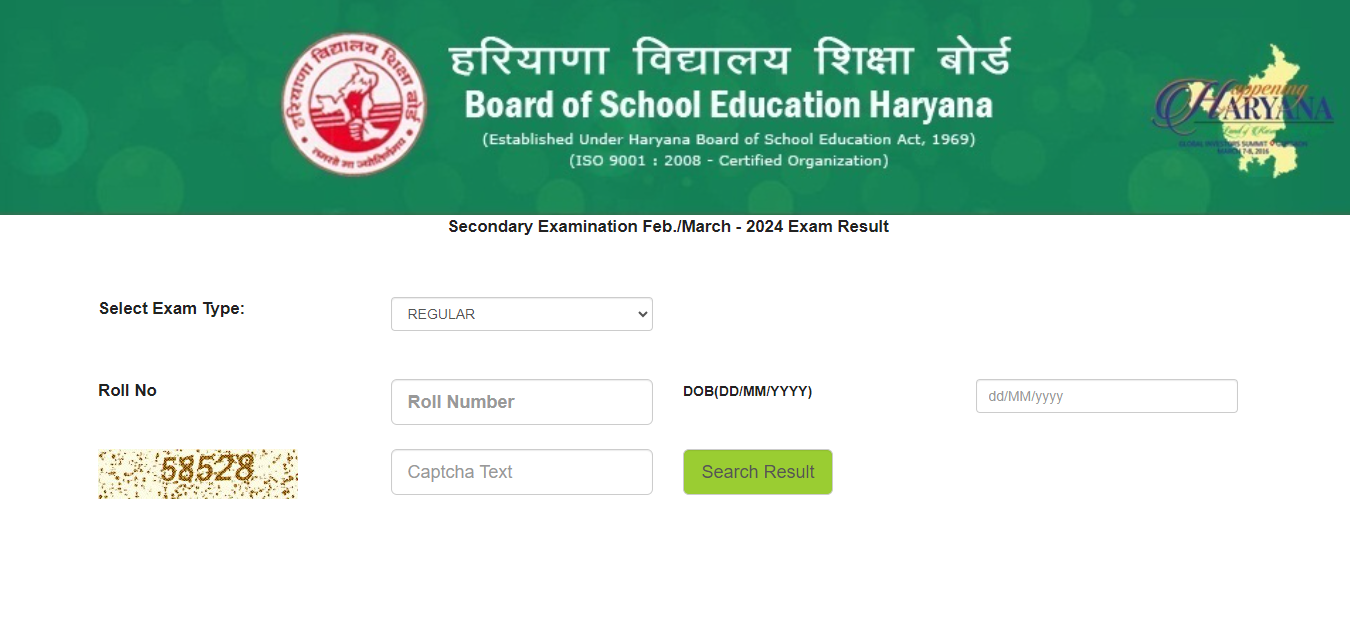 HBSE 10th Result 2024 Updates: Haryana Board matric result declared at ...