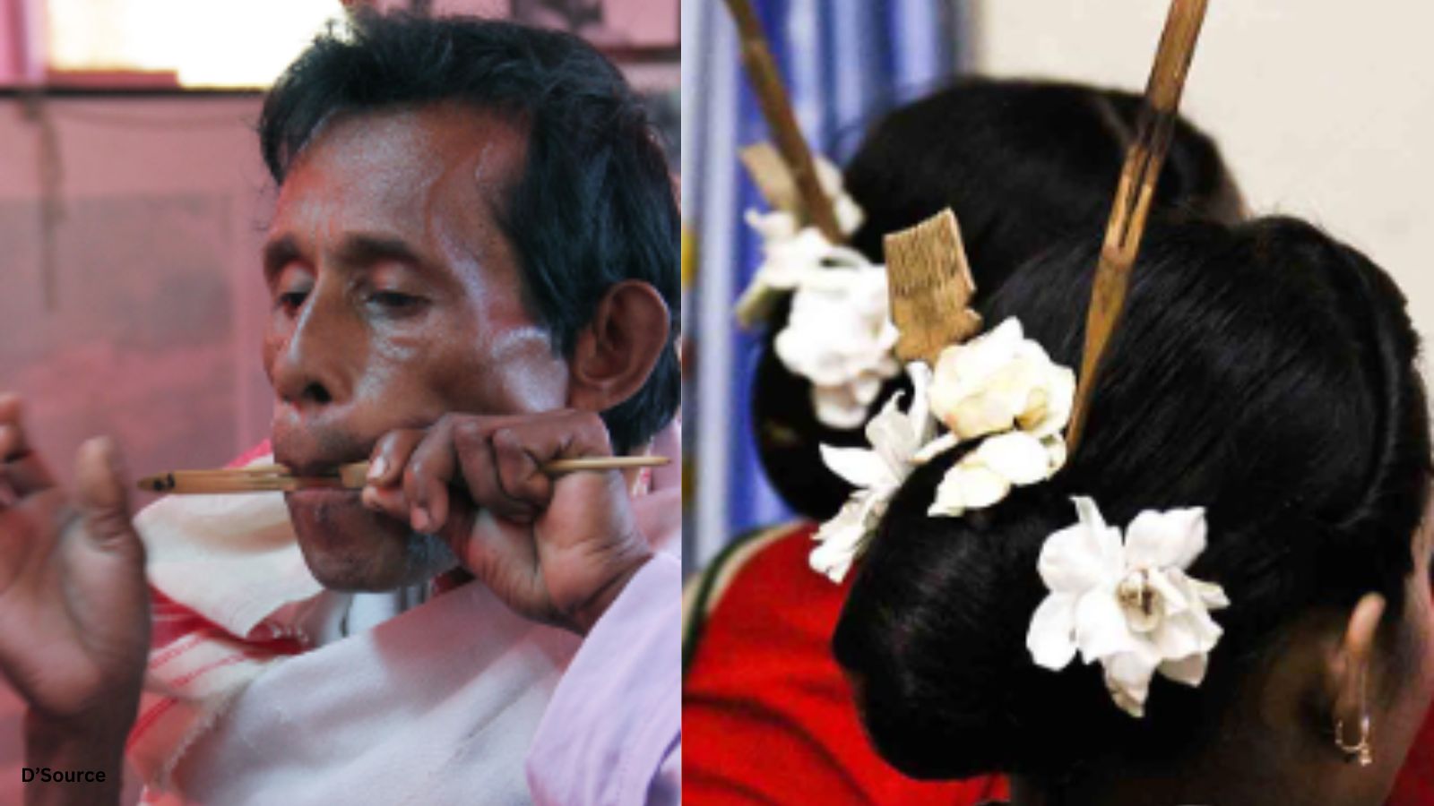 Watch: American man tries to play traditional Assamese instrument ...