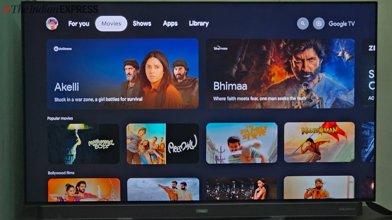 Haier C11 OLED 55-inch smart TV review