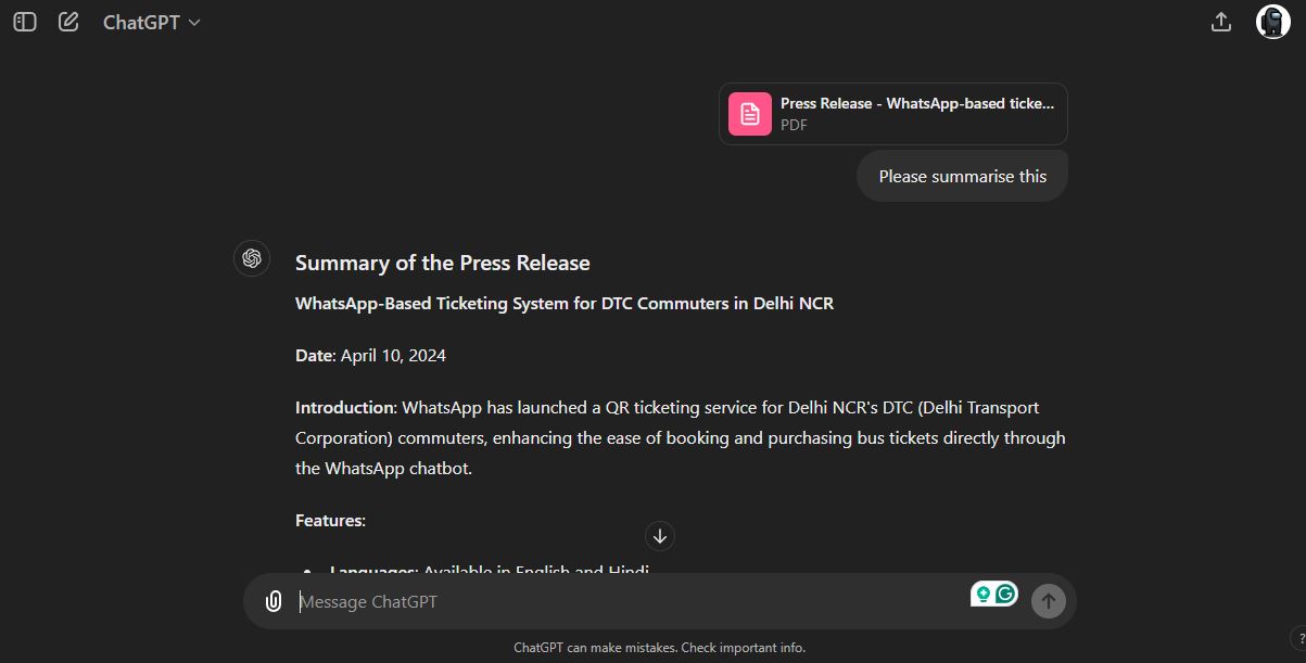 How to use ChatGPT to analyse PDFs for free | Technology News - The ...