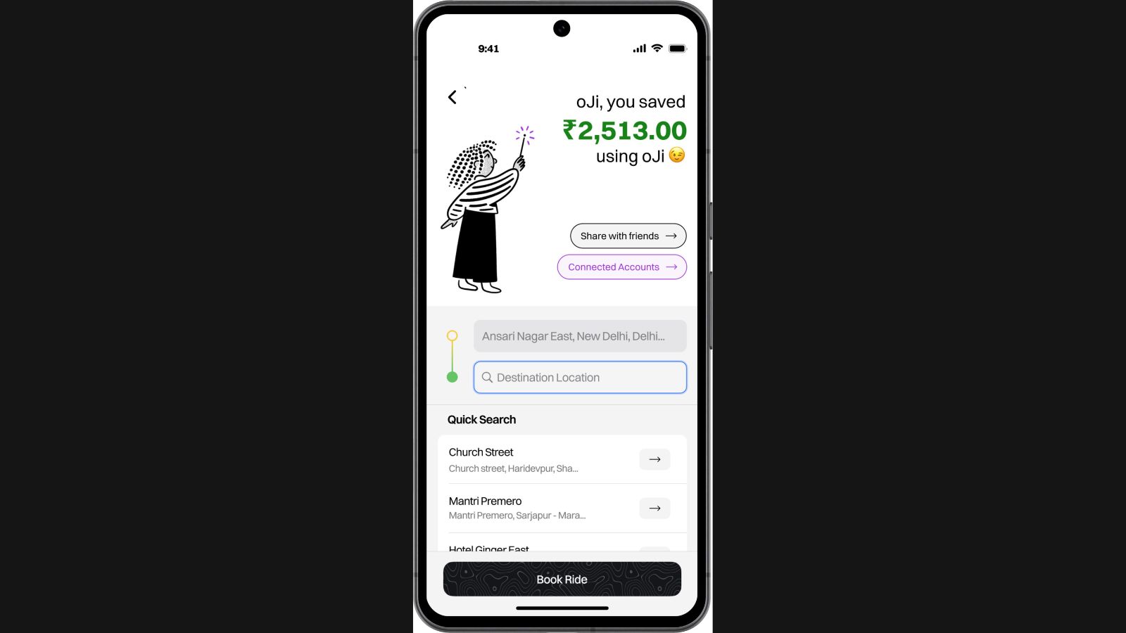 One app, all rides: Now book Ola, Rapido, Namma Yatri rides in oJi ...