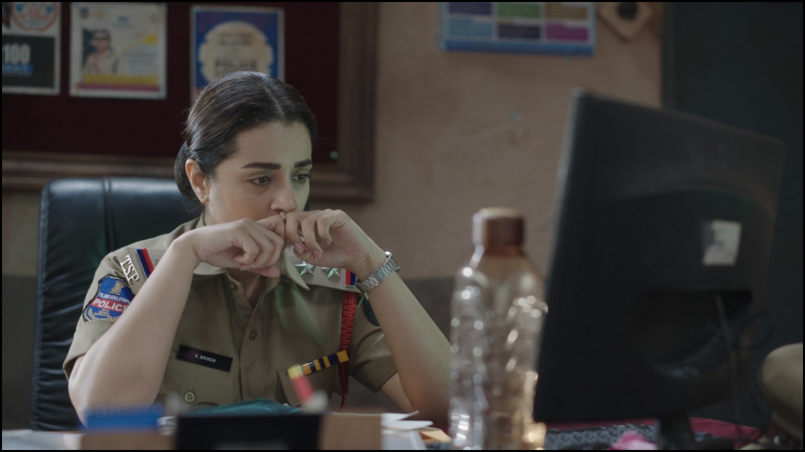 Brinda review: Trisha effectively shoulders an impressive investigative thriller that needs some ...