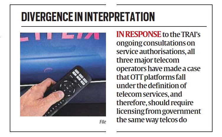 Broad definitions in Telecom Act pit telcos and OTTs against each other ...
