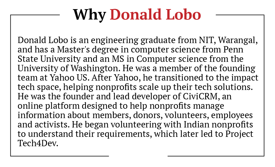 Indian nonprofits have a jugaad sensibility when it comes to tech: Donald Lobo, Founder, Project ...