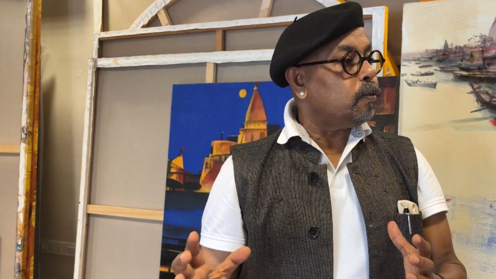 ‘Technology cannot overtake true creativity’, says artist Paresh Maity ...