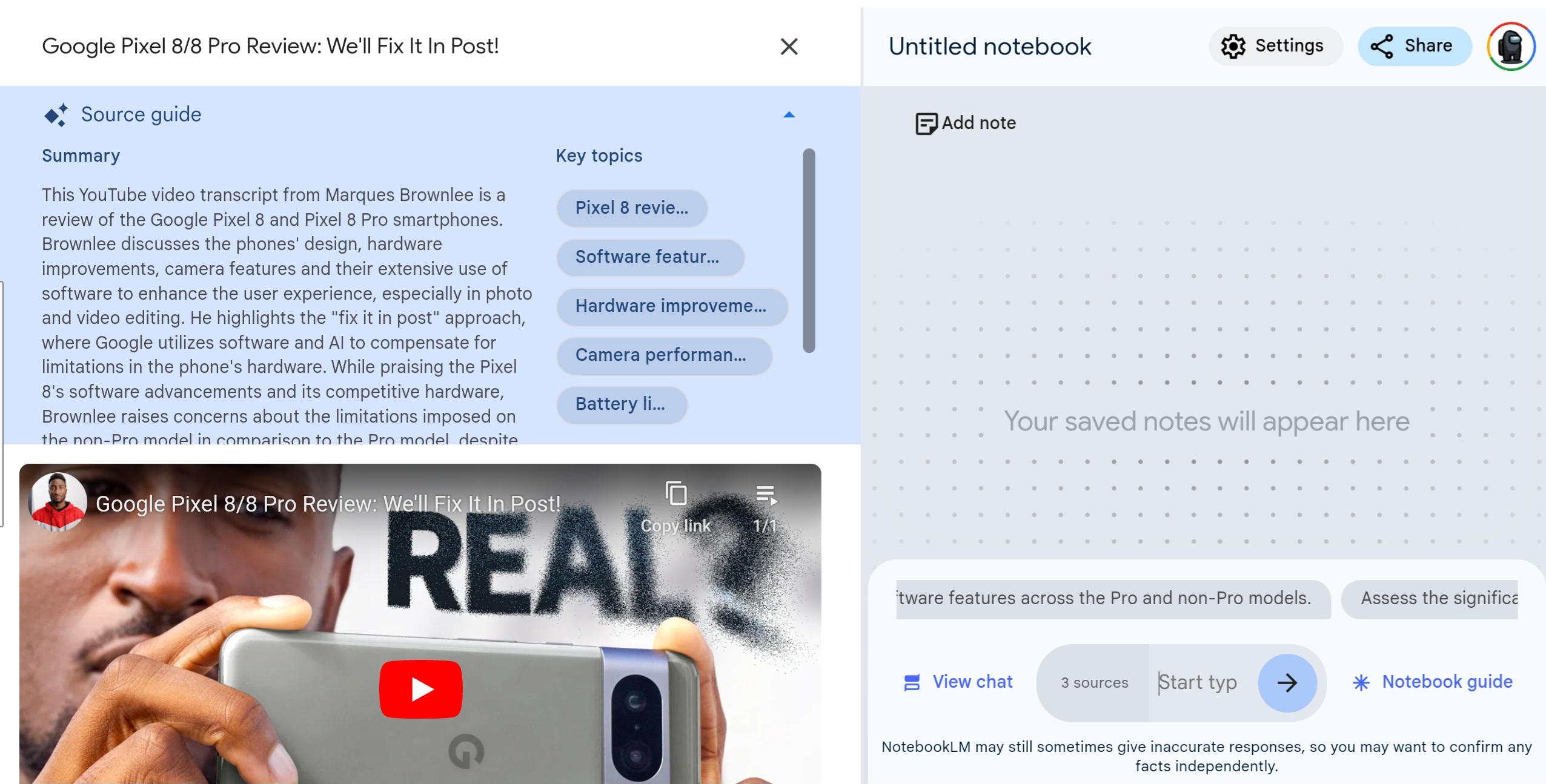 Google NotebookLM can now summarise YouTube videos and turn them into a podcast | Technology ...