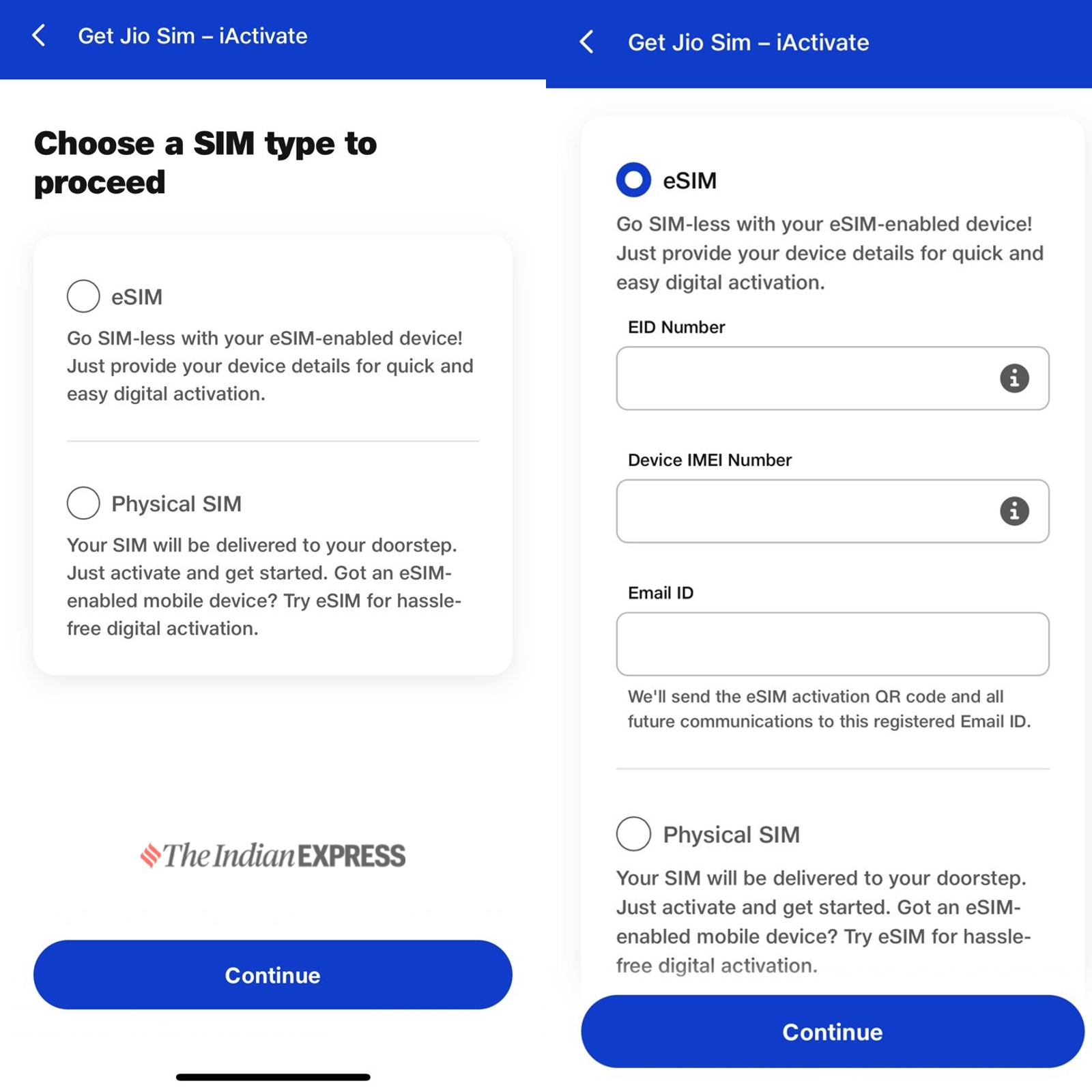 You can now get a new Jio eSIM and activate it yourself on your ...