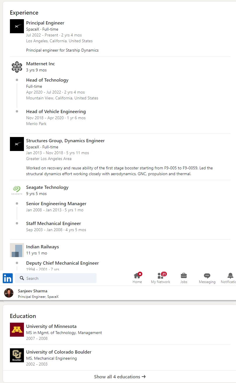 From Indian Railways to SpaceX: Who is Sanjeev Sharma, the IIT-Roorkee ...