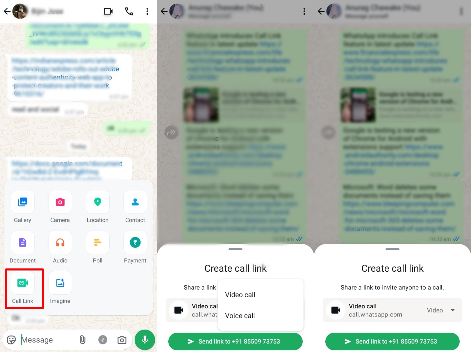 How to share video and voice call links on WhatsApp the easy way