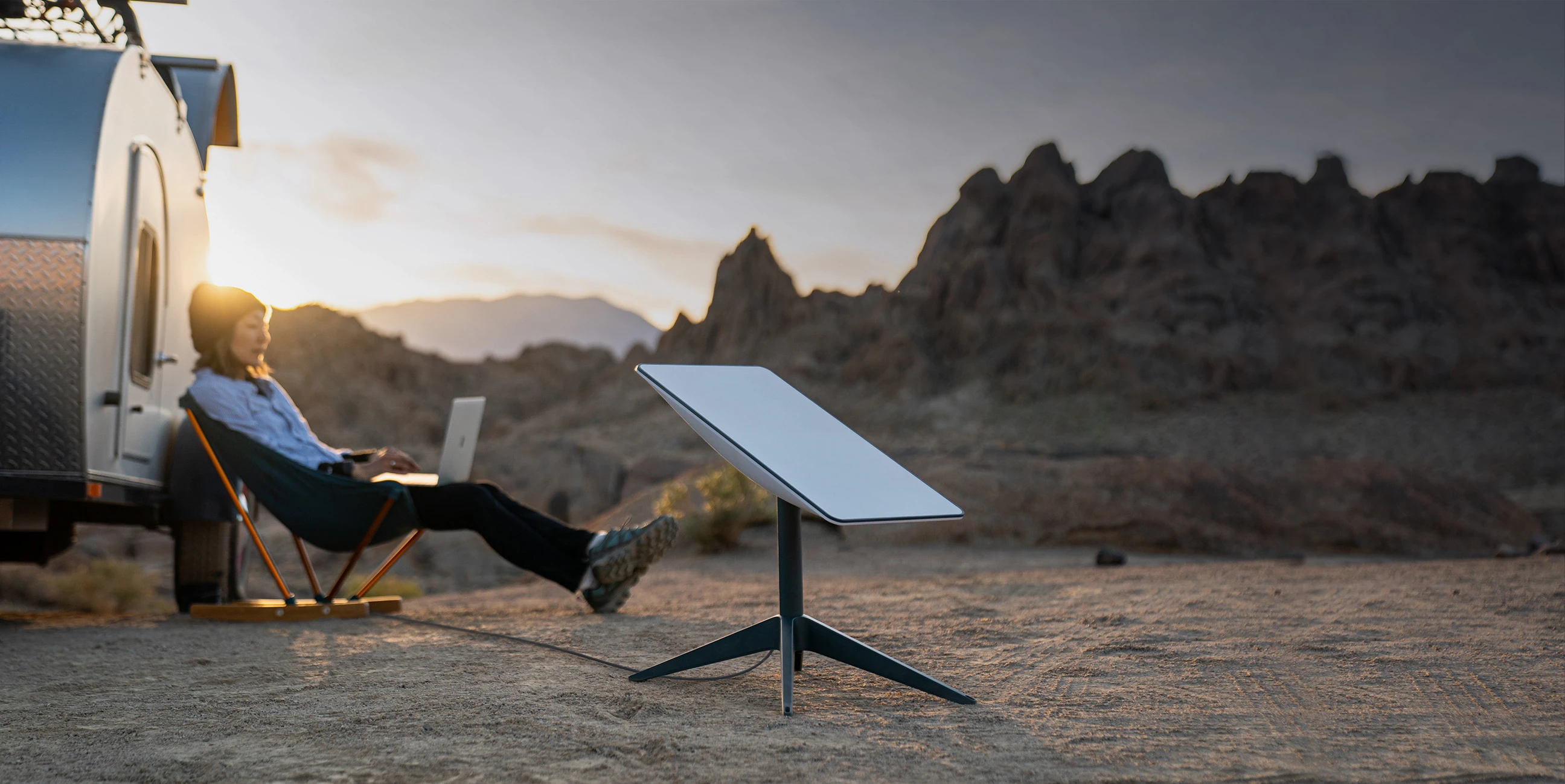 How do you connect to Starlink